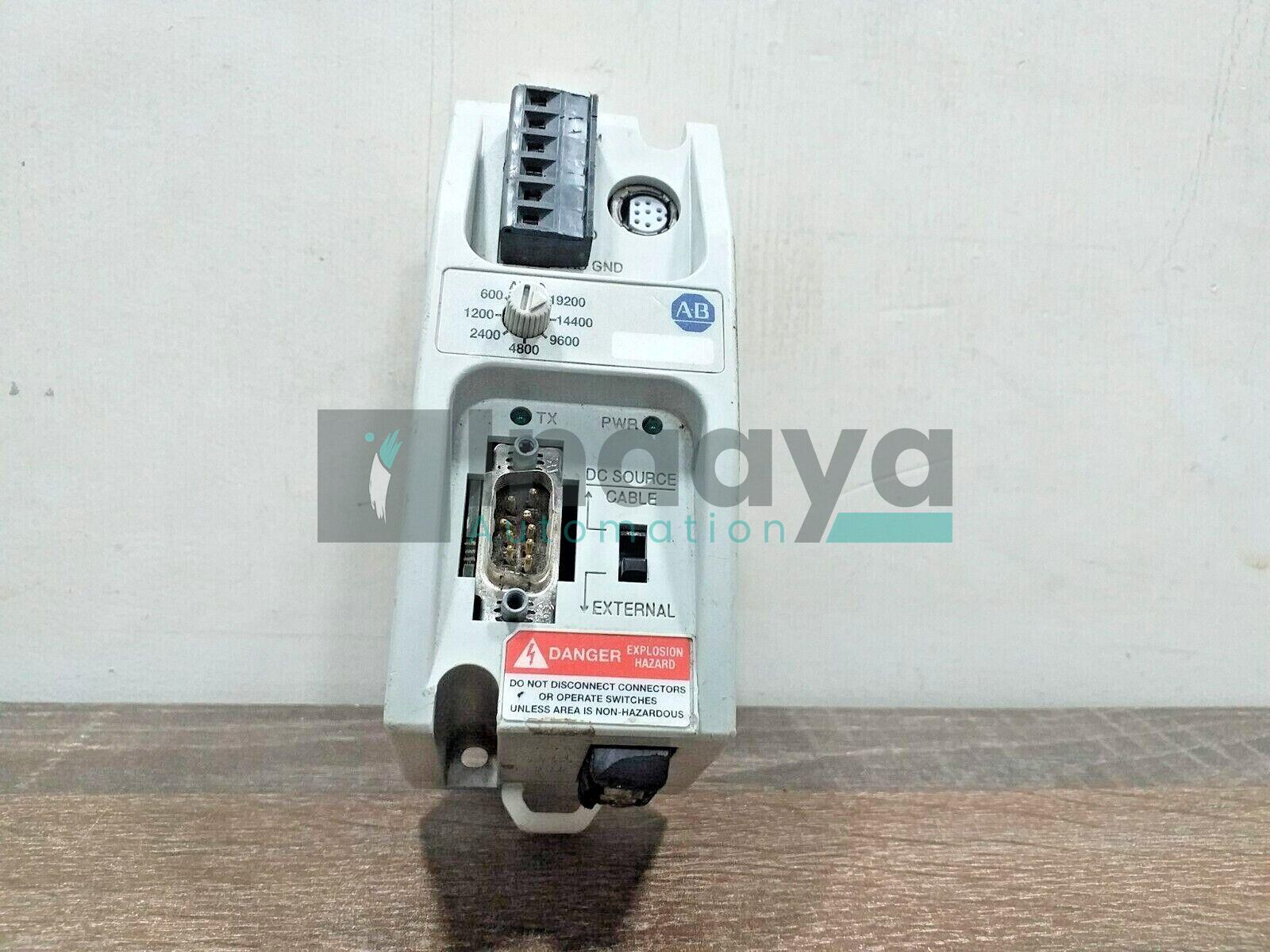 ALLEN BRADLEY 1761-NET-AIC SER.B ETHERNET INTERFACE MODULE - Inaaya ...